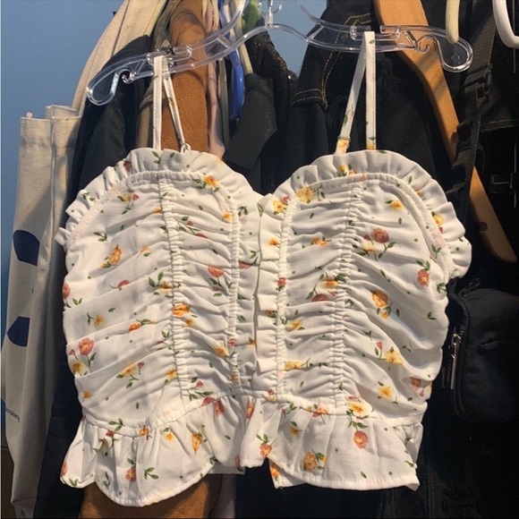 Aqua | Shirts & Tops | Aqua Girl Ruffle Top | Poshmark